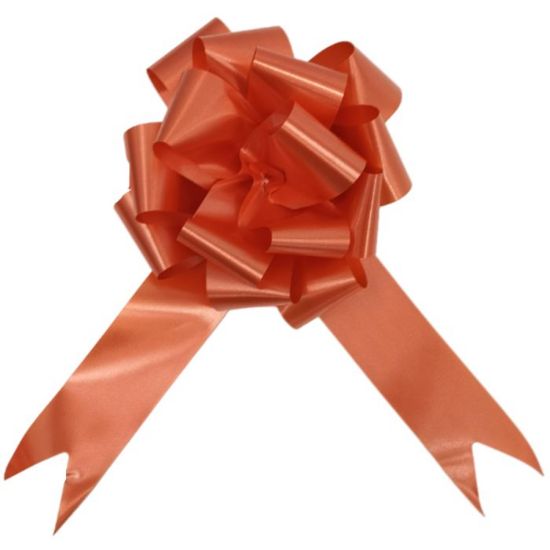 Dark Orange Pull Bows 50mm x 20 Bows – Titleys Flowers / Direct Florist ...