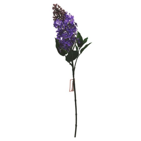 63cm Lilac Spray Purple - Artificial Flower Single Stem – Titleys ...