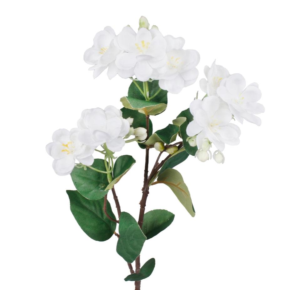 60cm White Jasmine Single Stem - Artificial – Titleys Flowers / Direct ...