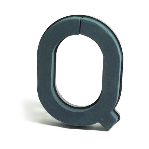 Letter Q - Plastic Backed Foam Letter – Titleys Flowers / Direct ...