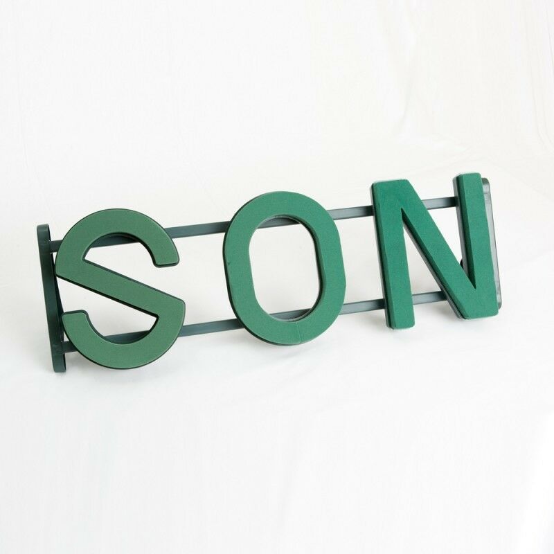 Son Plastic Backed Letter Frame - Wet Foam - Val Spicer - LARGE ITEM ...